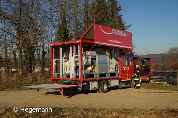 Ungewöhnliche Lösung: GW-Transport der FF Deizisau
