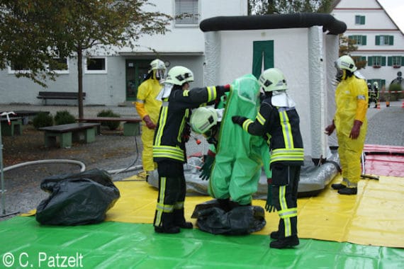 Chemikalienschutzanzüge für die Feuerwehr