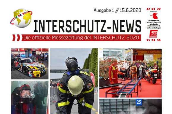Offizielle Interschutz-Zeitung 2020 vom Feuerwehr-Magazin