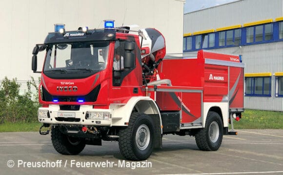 Magirus präsentiert Neuheiten für die Waldbrandbekämpfung