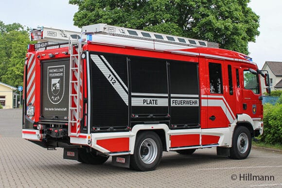 HLF 10 mit langem Empl Primus-Aufbau