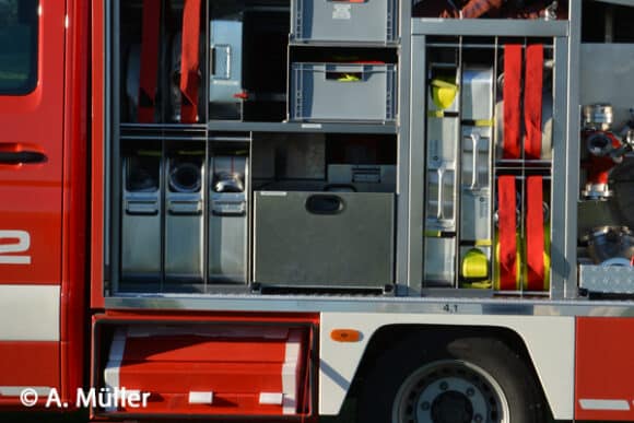 Endlich mehr Ausrüstung beim neuen TSF