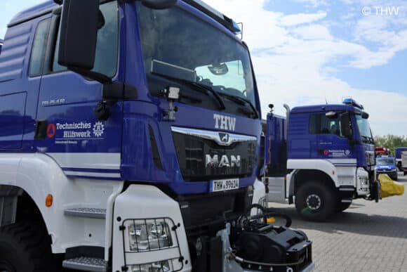 Flutkatastrophe prägt neue THW-Fahrzeuge