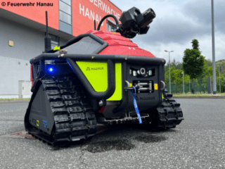 Löschroboter Wolf ab sofort im Einsatz bei der Feuerwehr Hanau