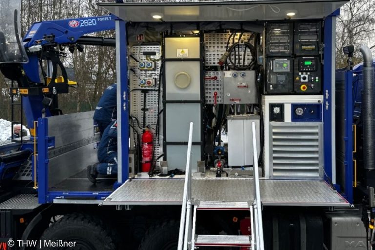 Neue THW-Decon-Container stärken rescEU-Einheit für CBRN-Lagen